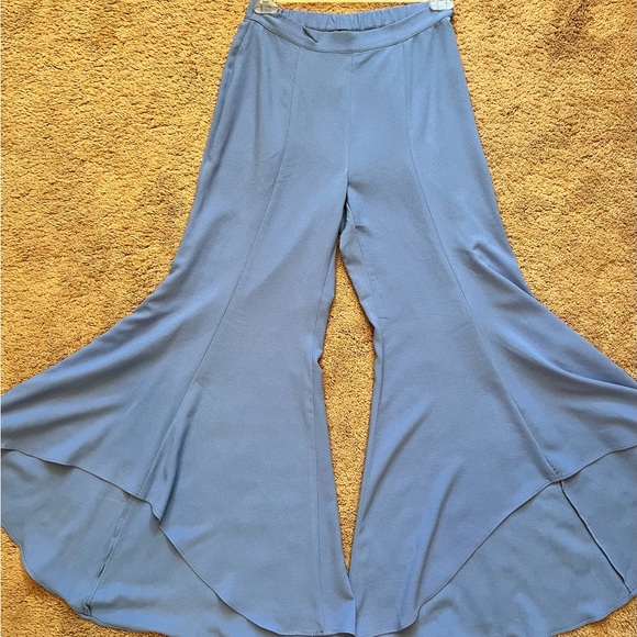 VENUS | Pants & Jumpsuits | Venus High Low Flowing Pants Great Blue ...